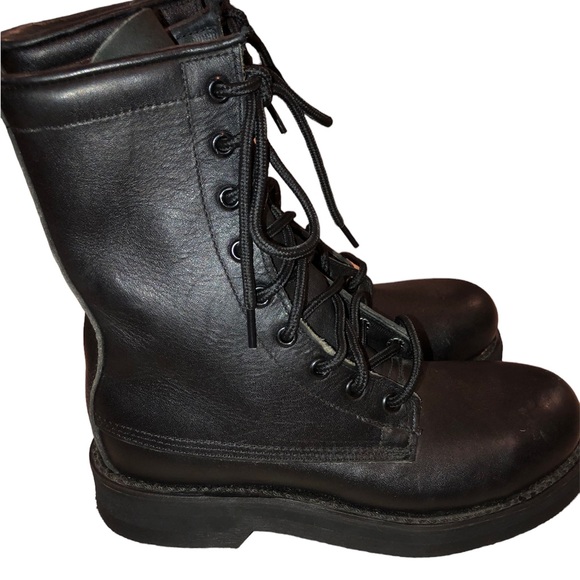 Biltrite | Shoes | Biltrite Addison Vintage Combat Boots Black 4 | Poshmark